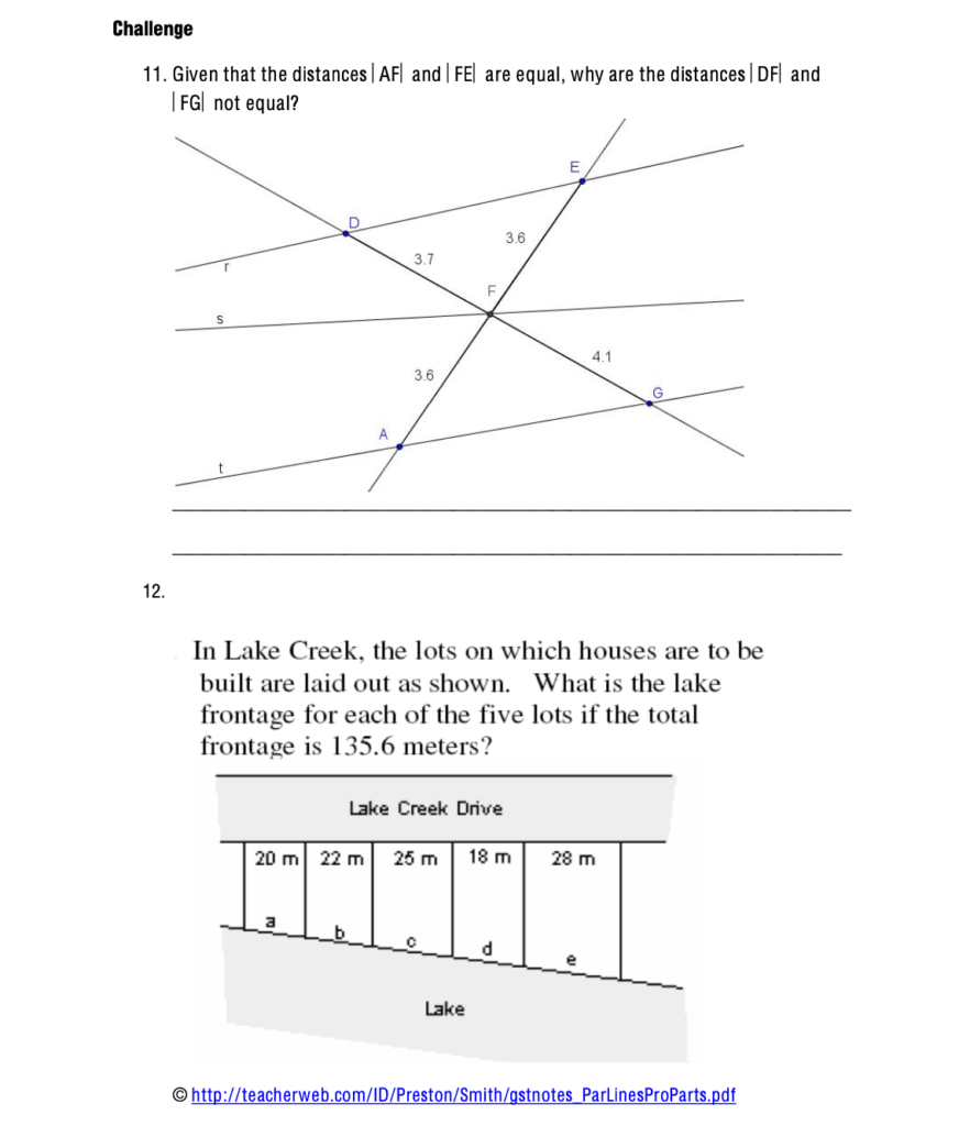 Leaving Cert Maths Theorems