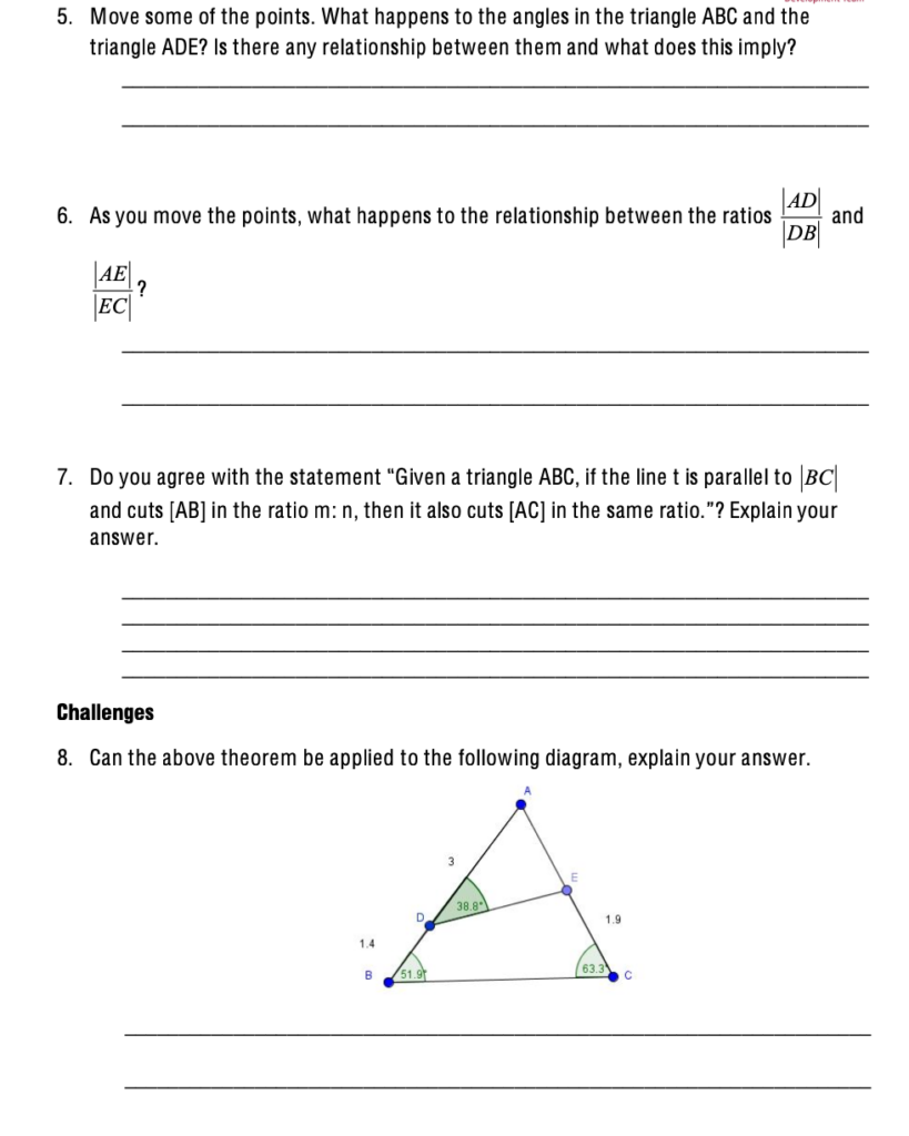Leaving Cert Maths Theorems