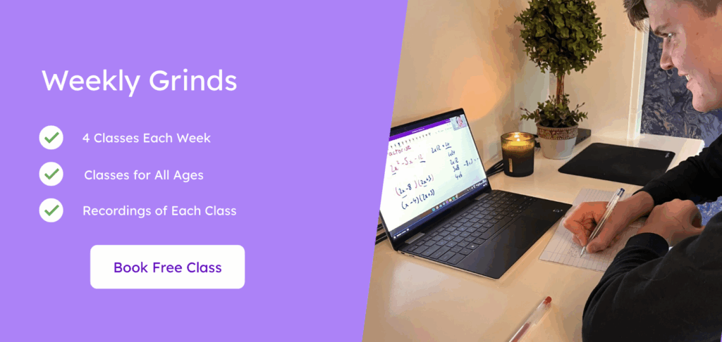 Breakthrough Maths | Maths Grinds Online